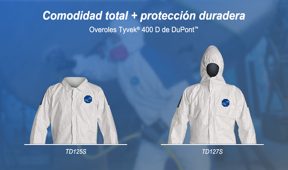 Venta > overol desechable dupont tyvek > en stock