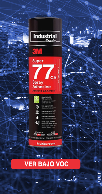 R.S. Hughes is Proud to Present 3M™ Super 77™ Multipurpose Spray Adhesive
